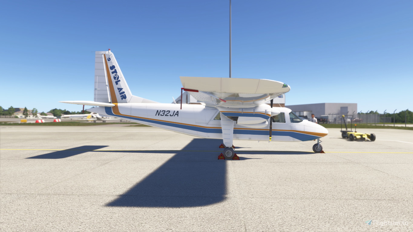 Blackbox Sim BN2A Islander Stol Air N32JA livery request para Microsoft ...