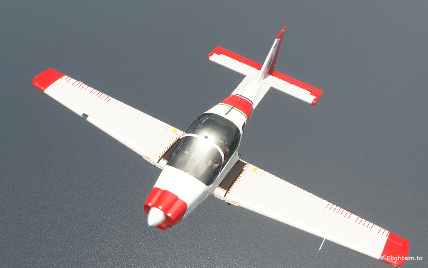Blackbox Simulation SA Bulldog Royal Hong Kong Auxiliary Air Force ...
