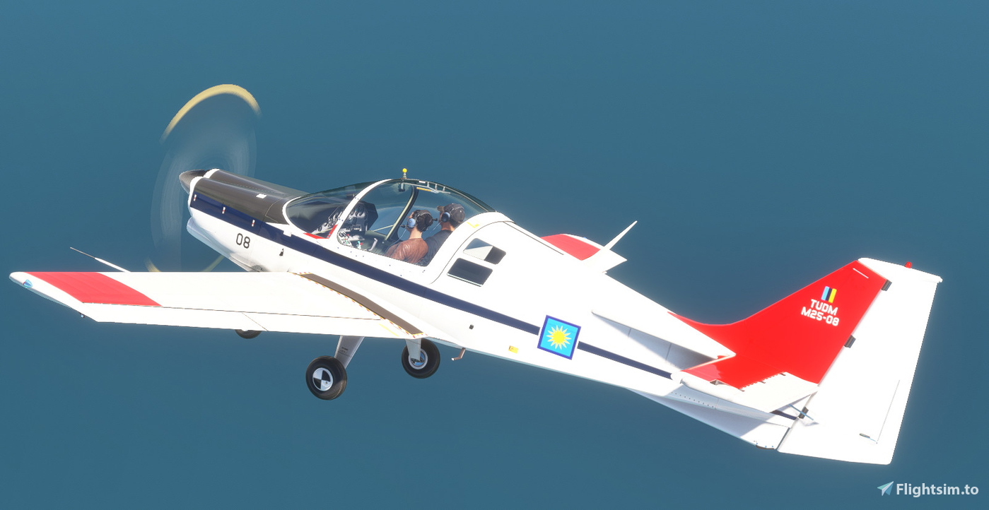 Blackbox Simulation SA Bulldog Royal Malaysian Air Force Livery (M25-08 ...
