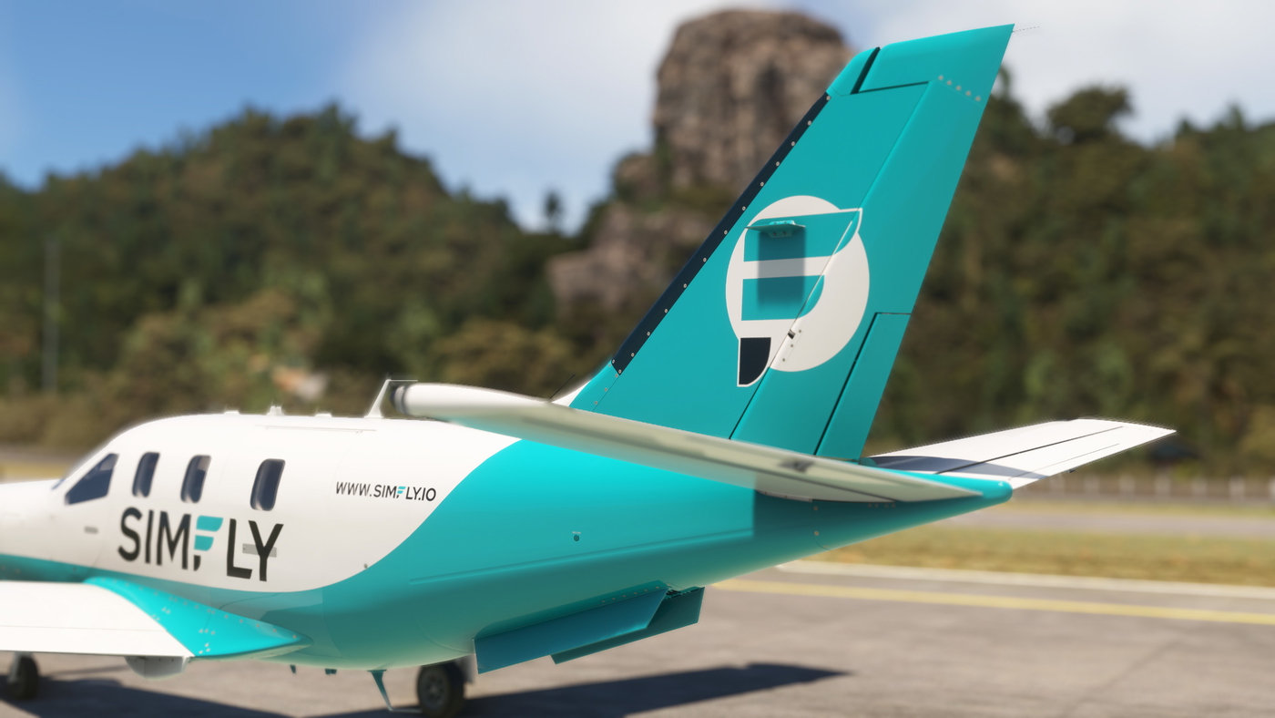 [BLACKSQUARE] SimFly TBM 850 livery voor Microsoft Flight Simulator | MSFS