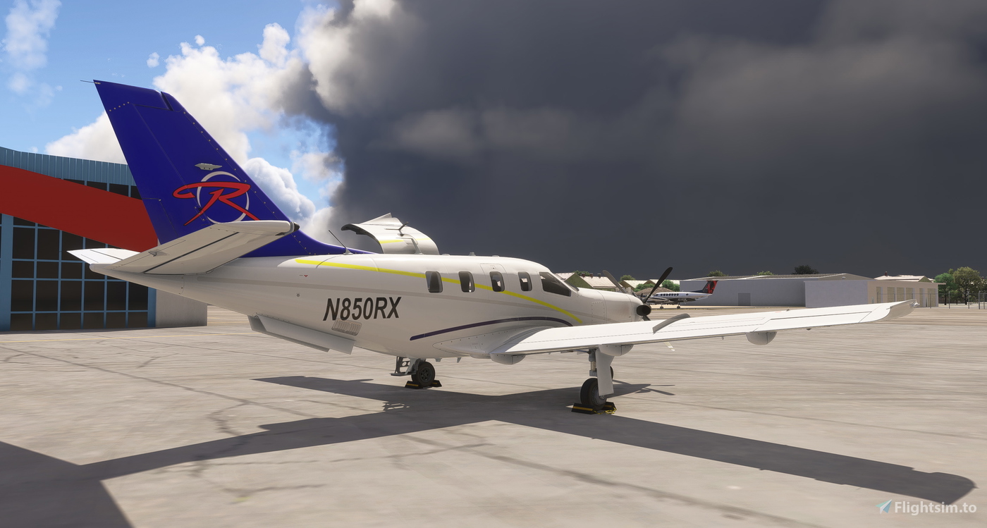 BlackSquare TBM 850 N850RX Rectrix Livery für Microsoft Flight ...