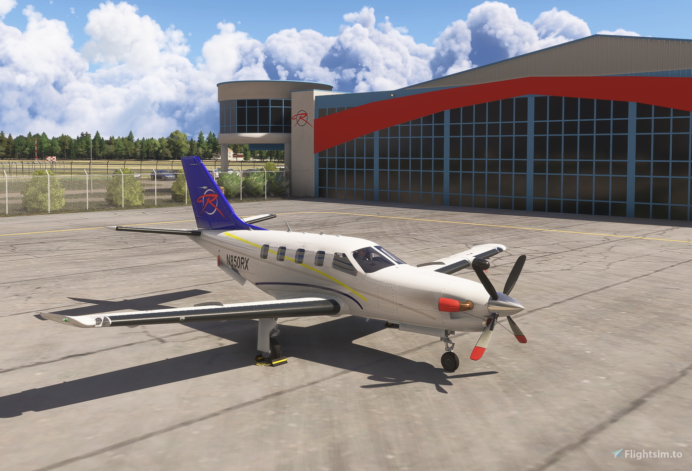 BlackSquare TBM 850 N850RX Rectrix Livery for Microsoft Flight ...
