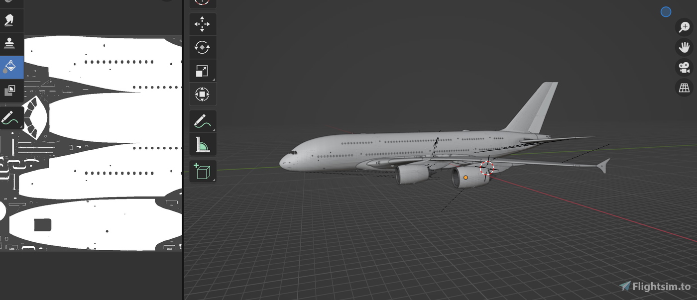 Blender - FBWA380 for Microsoft Flight Simulator | MSFS