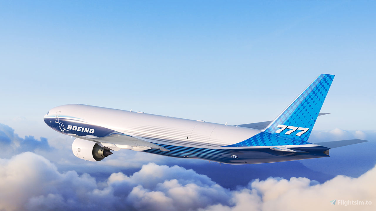 Blender PaintKit for PMDG-777F | 8k pour Microsoft Flight Simulator | MSFS