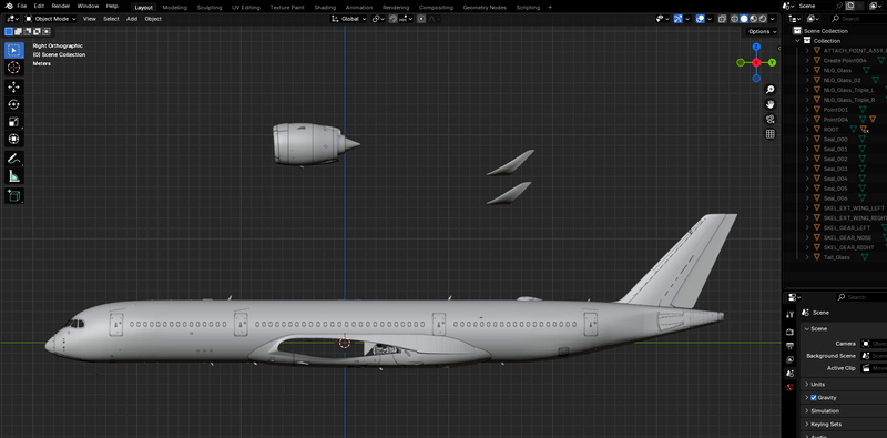 Blender Ready To Paint iniBuilds A350-900 & 1000 for Microsoft Flight ...