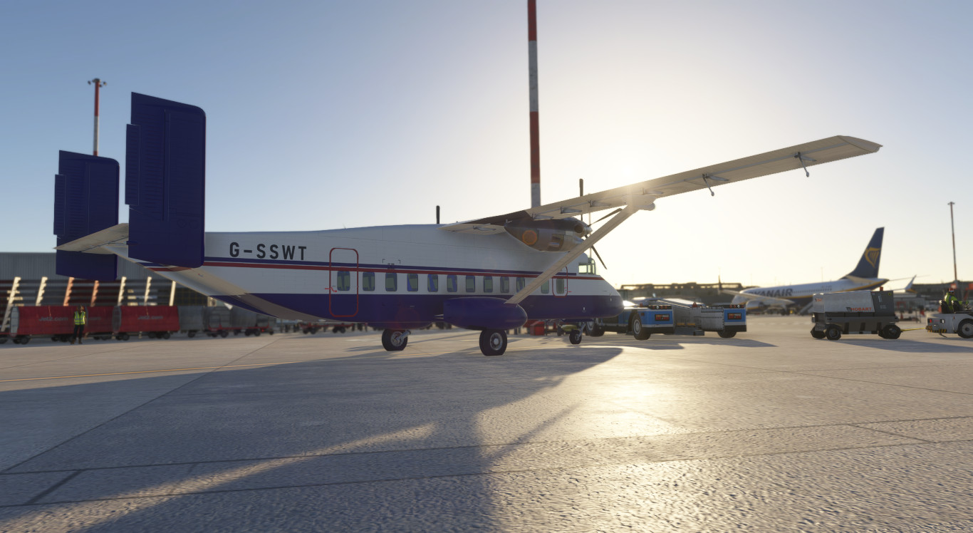 Blsckbox Sim Shorts SH330 Streamline Aviation G-SSWT for Microsoft ...