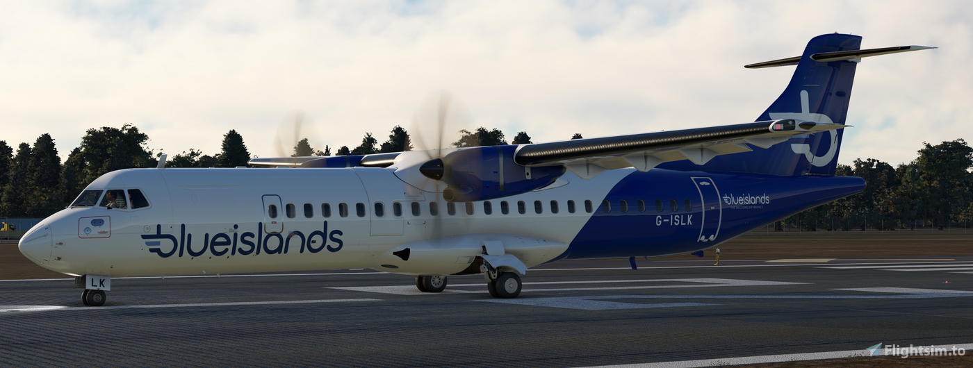 Blue Islands | Asobo ATR 72-600 | Fleet Pack | 4K pour Microsoft Flight ...