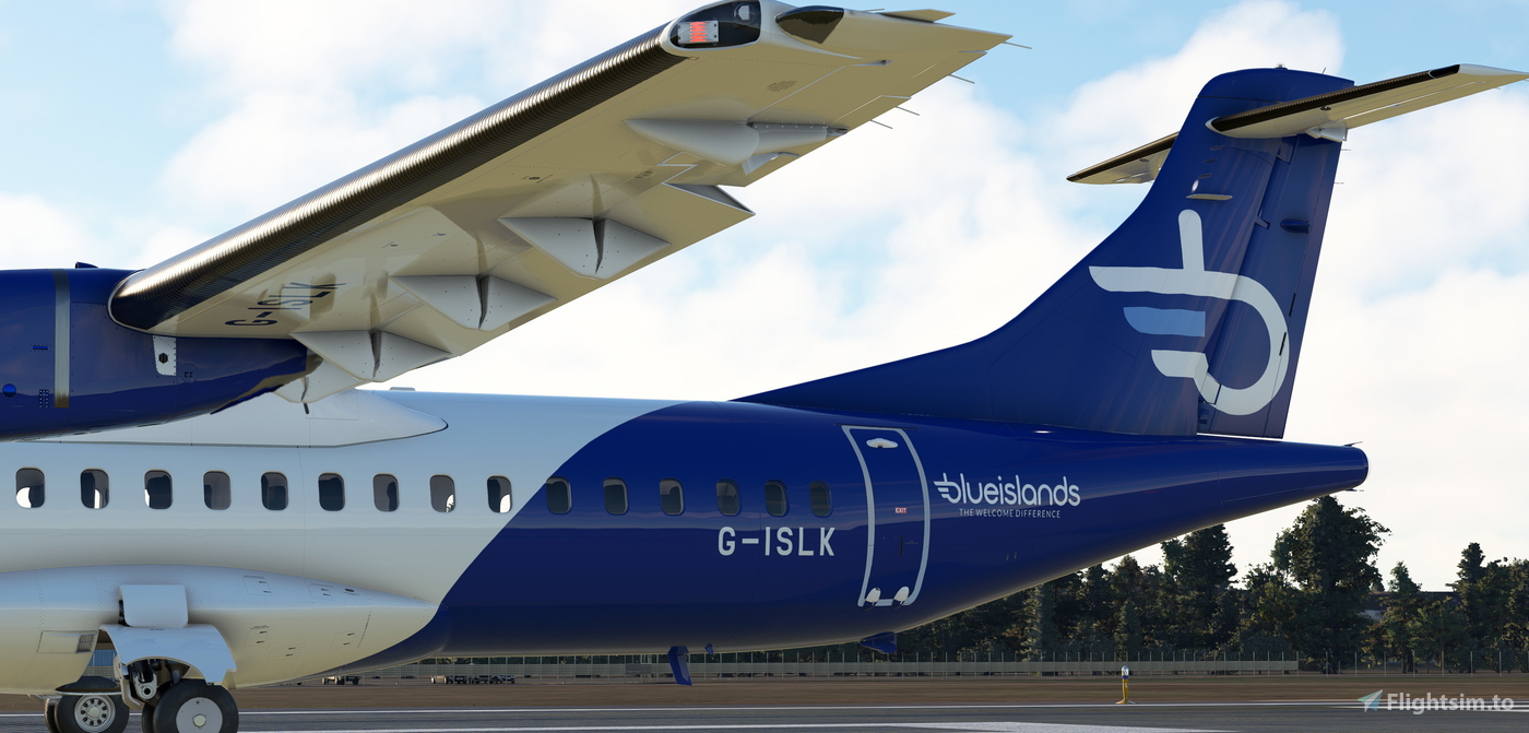 Blue Islands | Asobo ATR 72-600 | Fleet Pack | 4K for Microsoft Flight ...