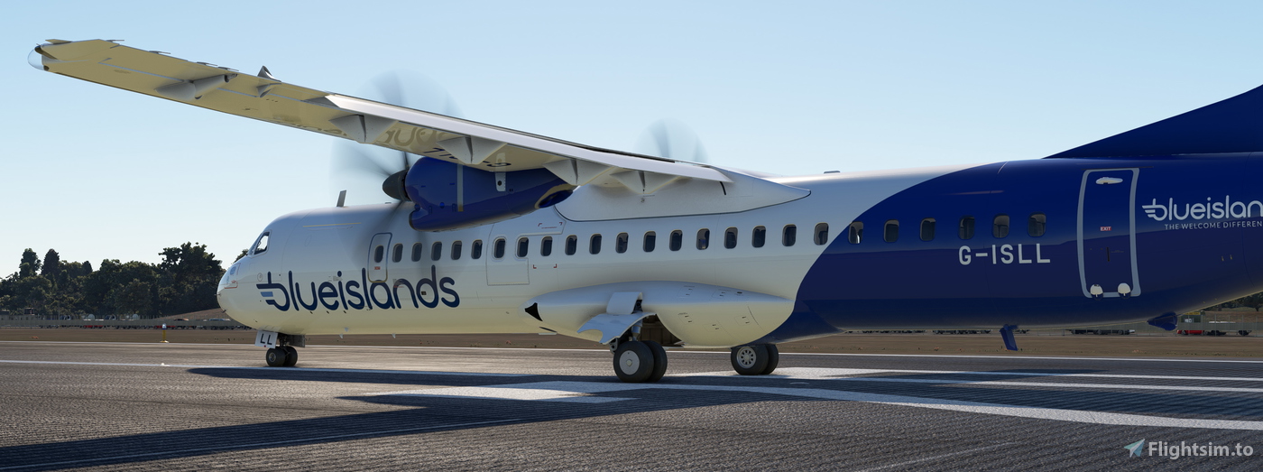 Blue Islands | Asobo ATR 72-600 | Fleet Pack | 4K for Microsoft Flight ...