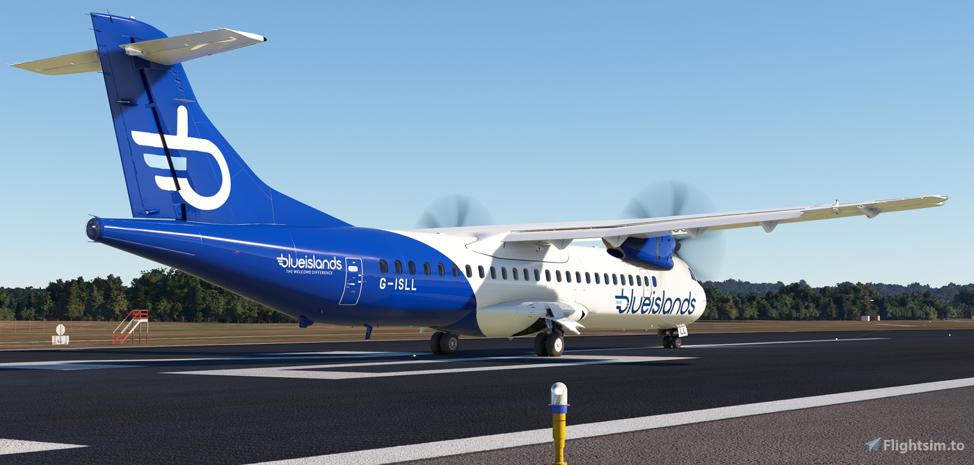 Blue Islands | Asobo ATR 72-600 | Fleet Pack | 4K for Microsoft Flight ...