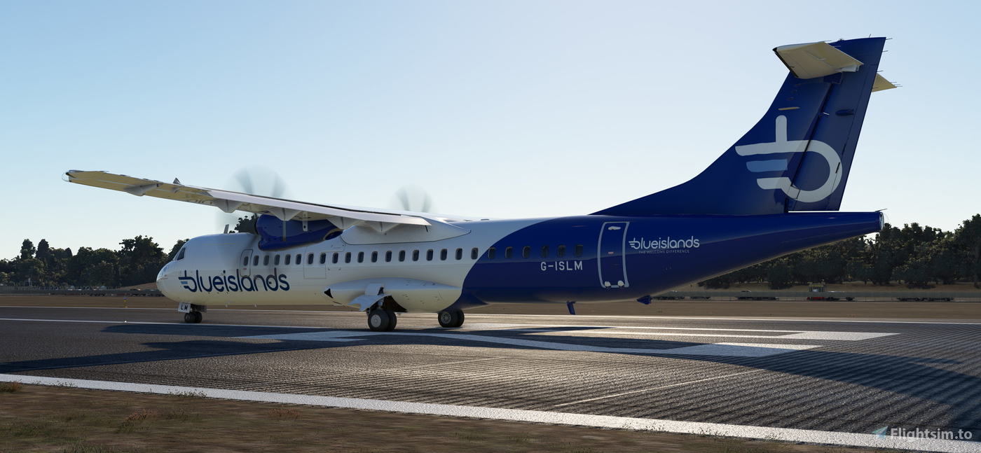 Blue Islands | Asobo ATR 72-600 | Fleet Pack | 4K pour Microsoft Flight ...