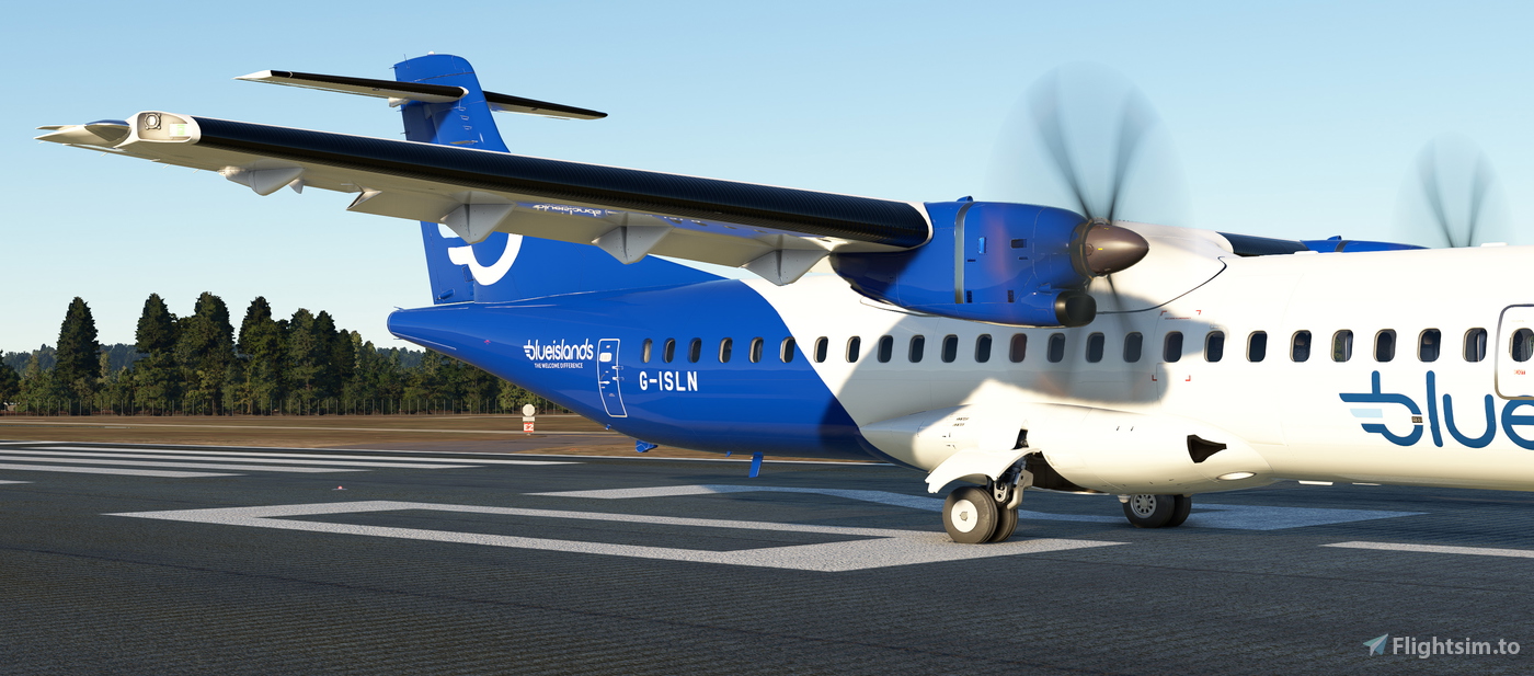 Blue Islands | Asobo ATR 72-600 | Fleet Pack | 4K pour Microsoft Flight ...