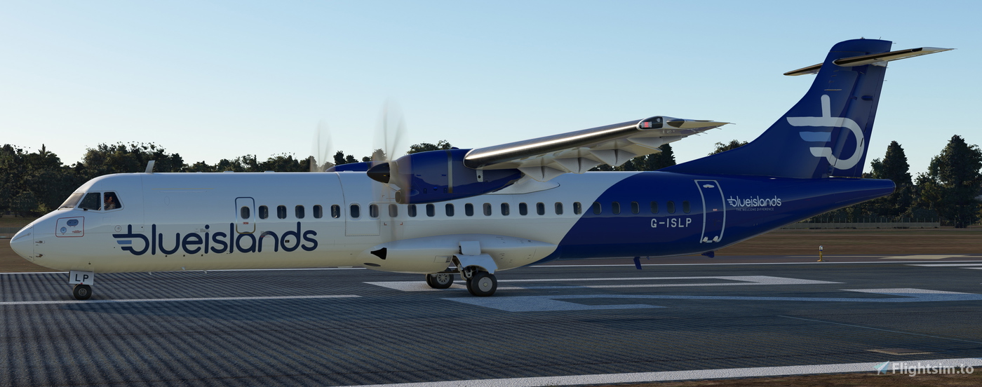 Blue Islands | Asobo ATR 72-600 | Fleet Pack | 4K for Microsoft Flight ...