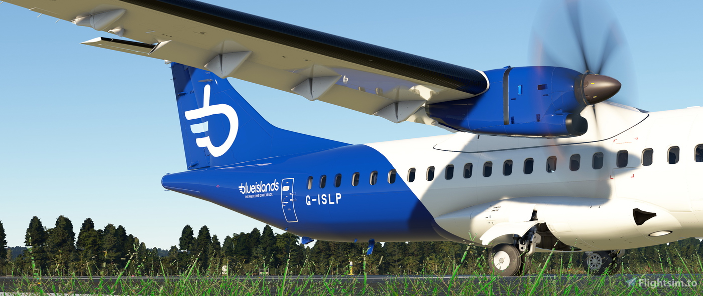 Blue Islands | Asobo ATR 72-600 | Fleet Pack | 4K pour Microsoft Flight ...