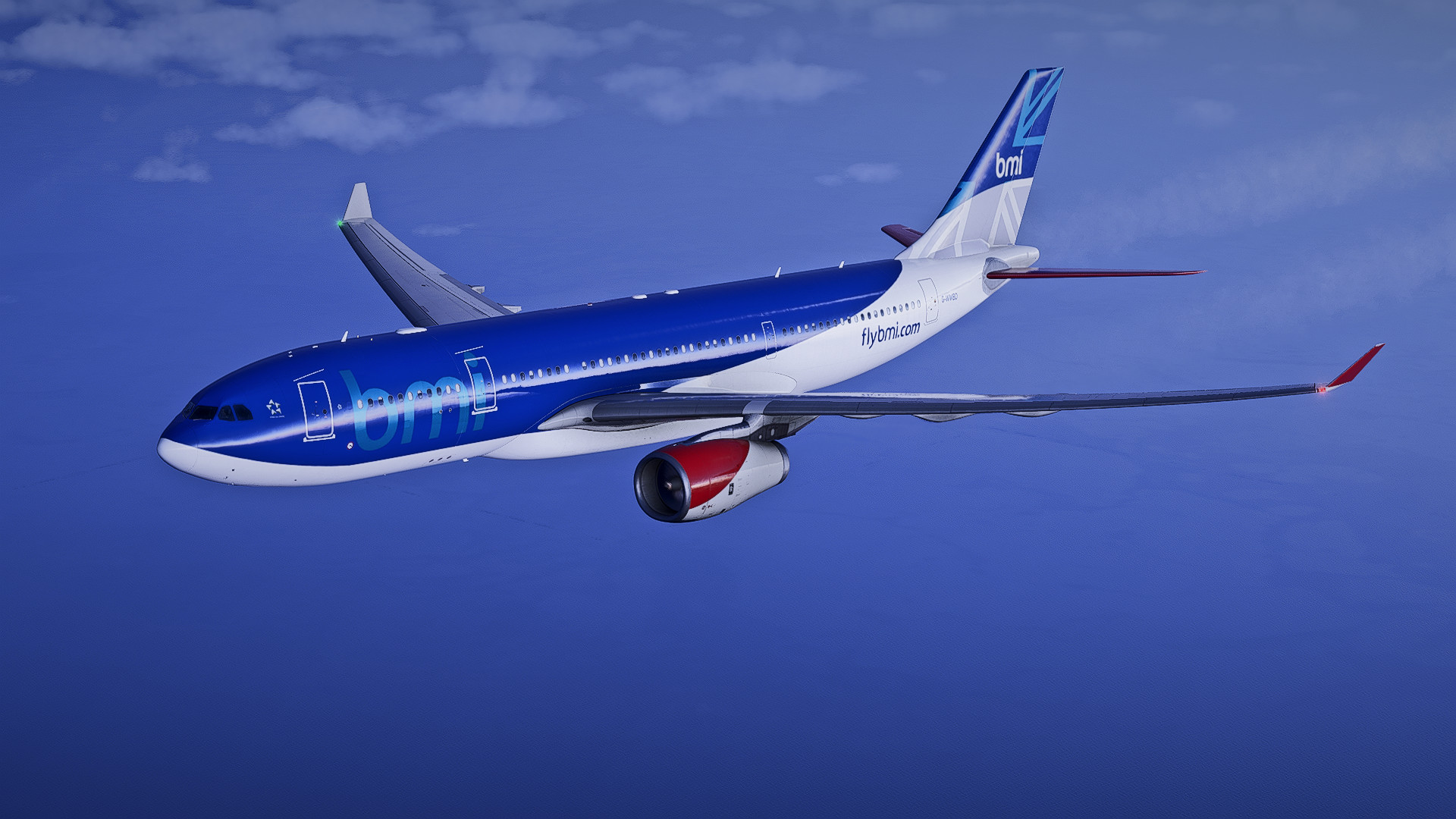 BMI G-WWBD livery Inibuilds A330-200RR MSFS2024 (with cabin) - MSFS Add ...