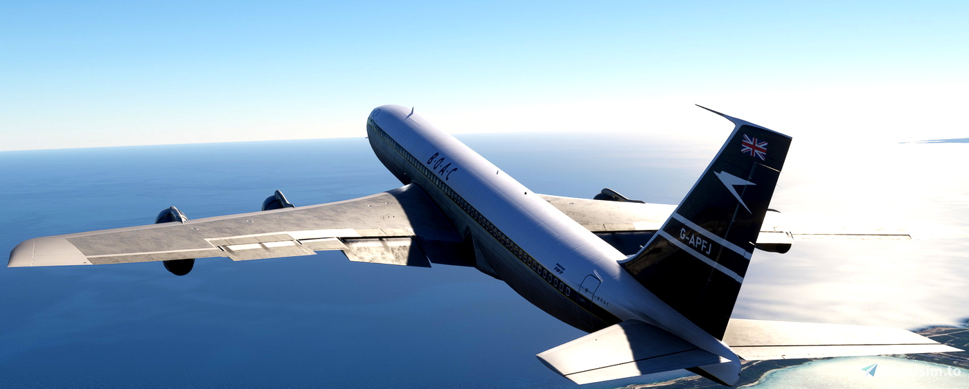 BOAC livery for the AH Boeing 707 for Microsoft Flight Simulator | Feed
