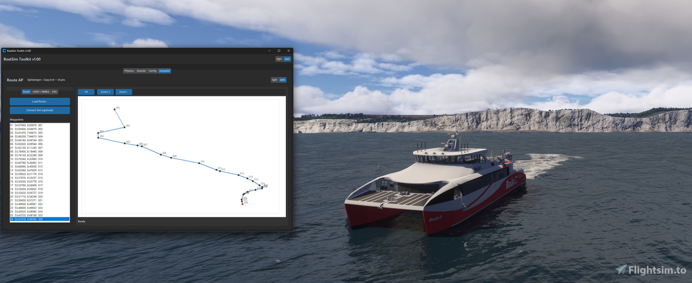 BoatSimToolkit pour Microsoft Flight Simulator | MSFS