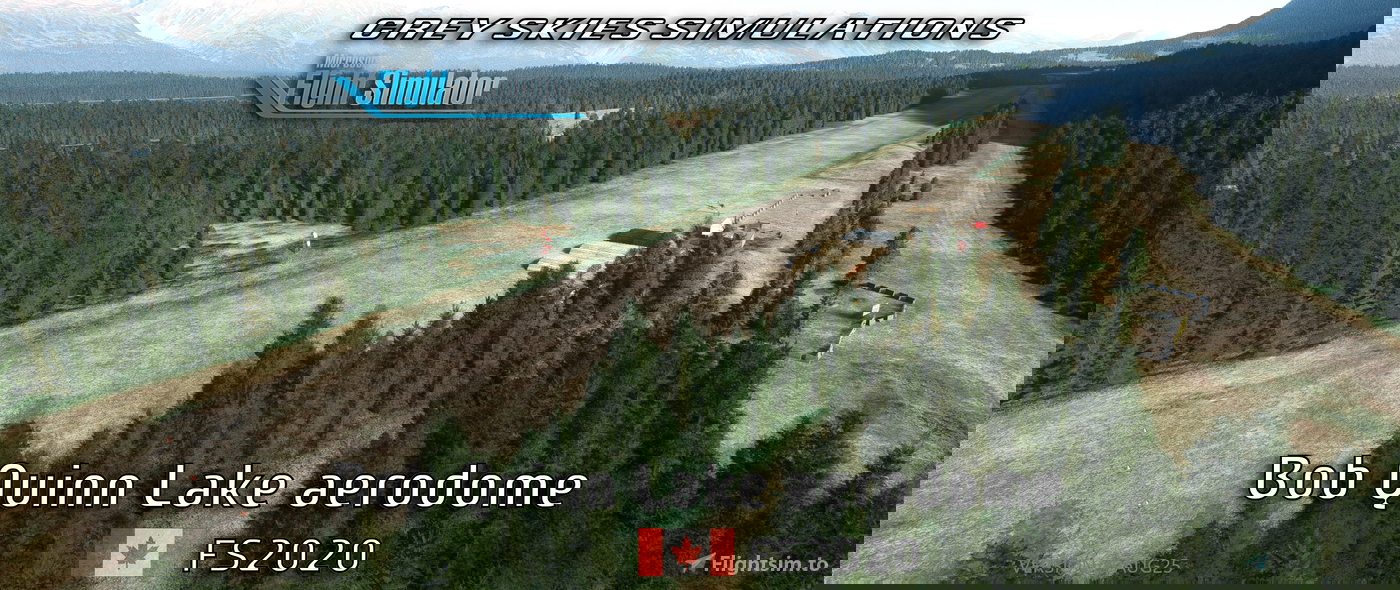 Bob Quinn Lake Aerodome (CBW4), British Columbia BC, Canada for ...