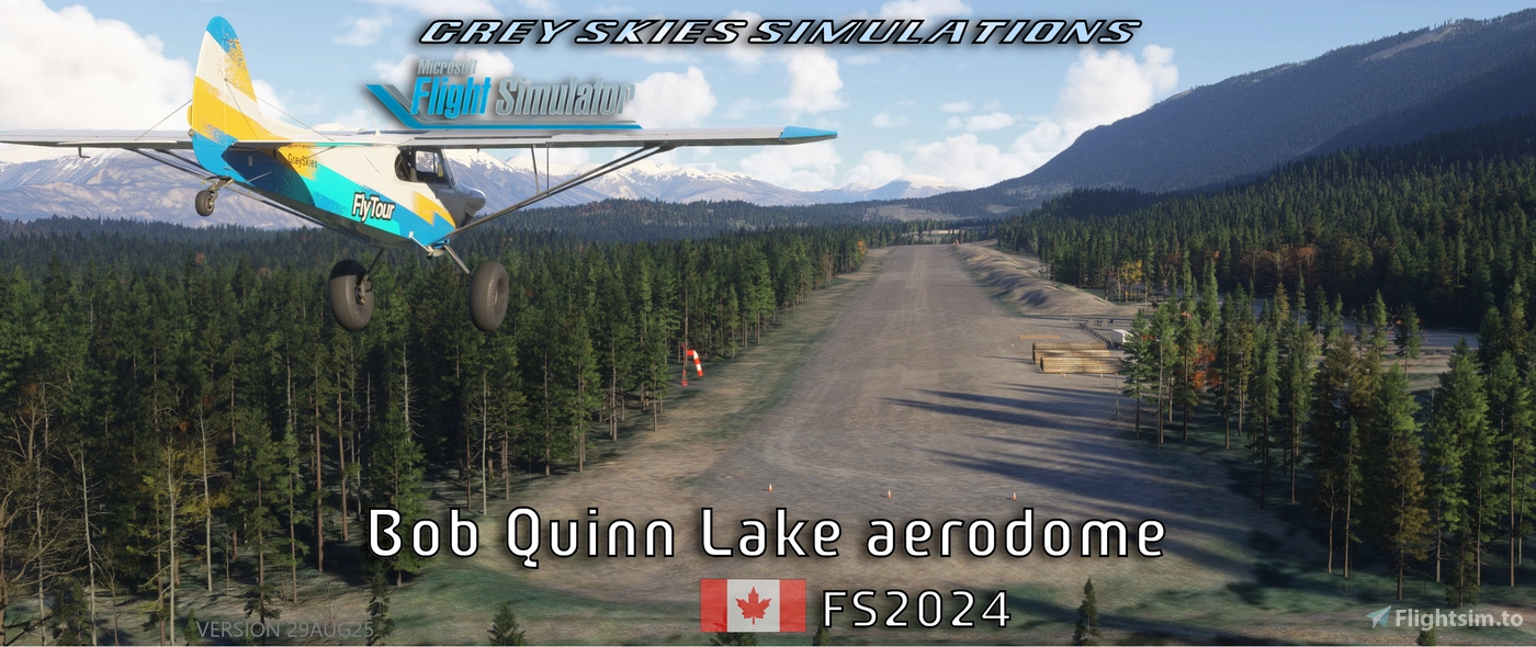 Bob Quinn Lake Aerodome (CBW4), British Columbia BC, Canada for ...
