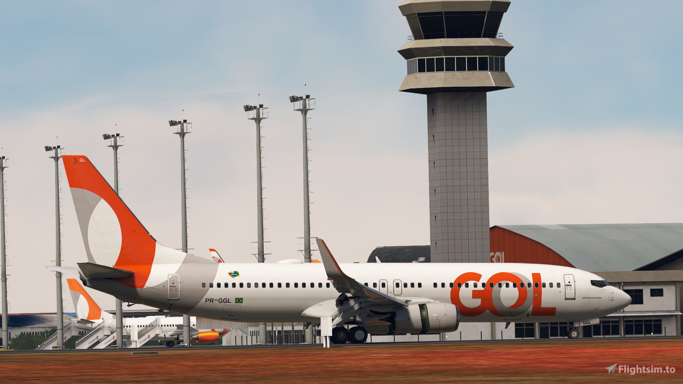 Boeing 737-800 Gol Linhas Aereas PR-GGL for Microsoft Flight Simulator ...