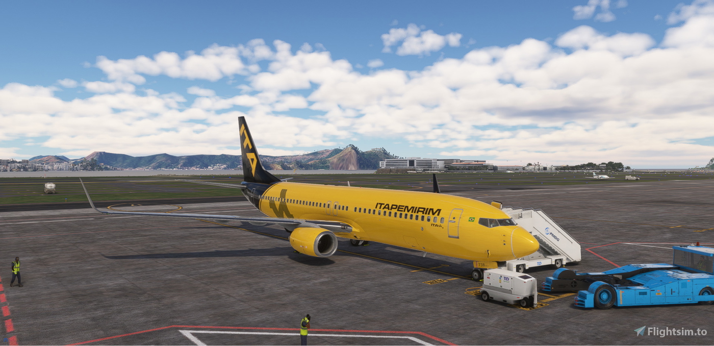 Boeing 737-800 Itapemirim (fictitious) for Microsoft Flight Simulator ...