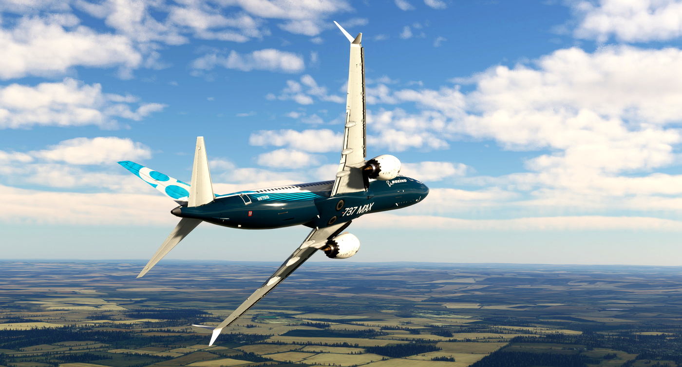 Threads - Boeing 737 MAX 8 " Boeing House Livery" N8701Q のために Microsoft ...
