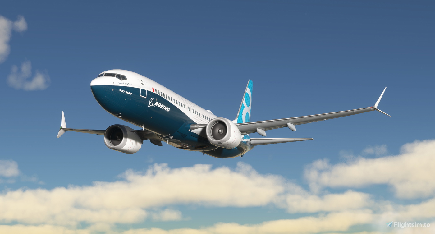 Boeing 737 MAX 8 " Boeing House Livery" N8701Q for Microsoft Flight ...