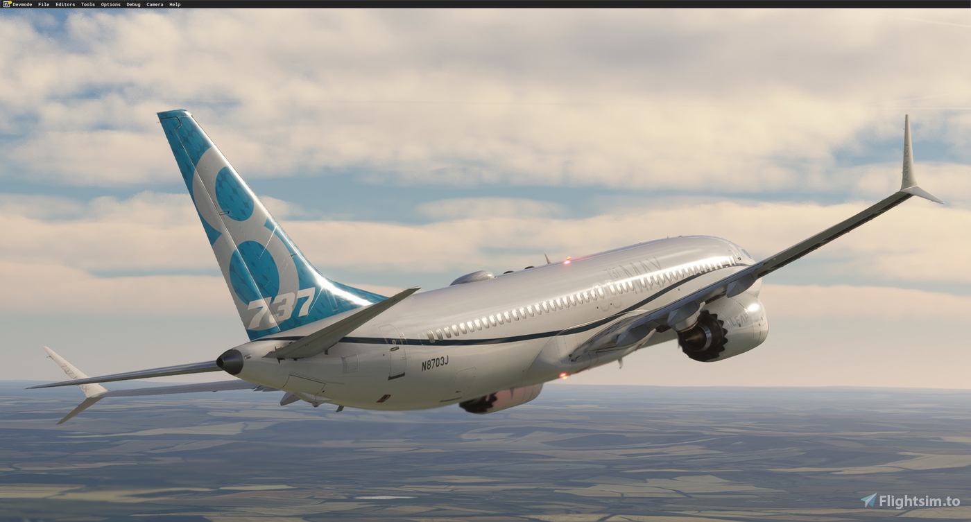 Boeing 737 MAX 8 " Boeing House Livery" N8703J for Microsoft Flight ...