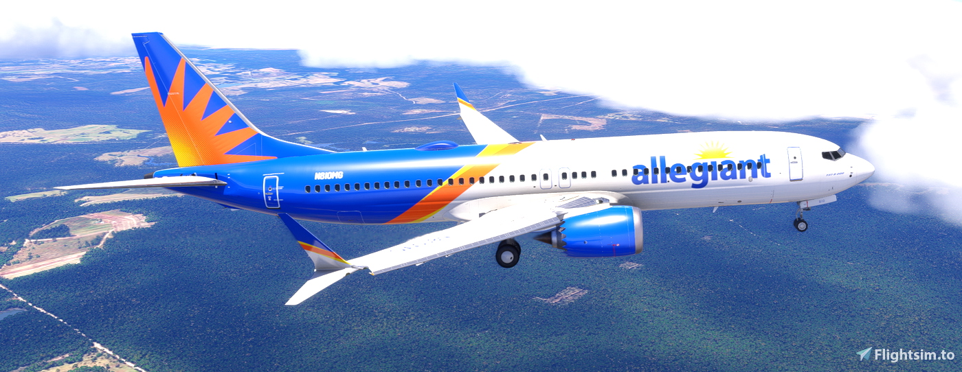 Boeing 737 Max 8 Allegiant for Microsoft Flight Simulator | Feed