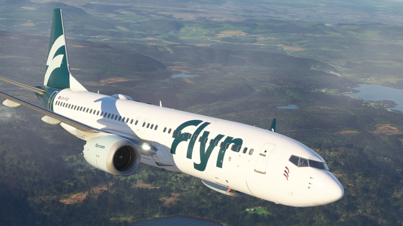Flyr LN-FGE - iFly 737 Max 8 for Microsoft Flight Simulator | MSFS