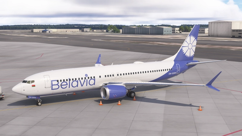 Boeing 737MAX8 Belavia EW-528PA for Microsoft Flight Simulator | MSFS