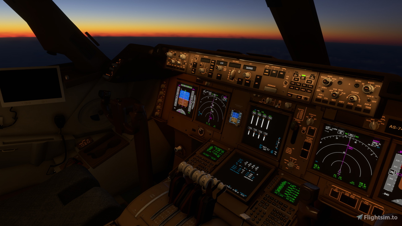 Boeing 747-400 Extended Range für Microsoft Flight Simulator | MSFS