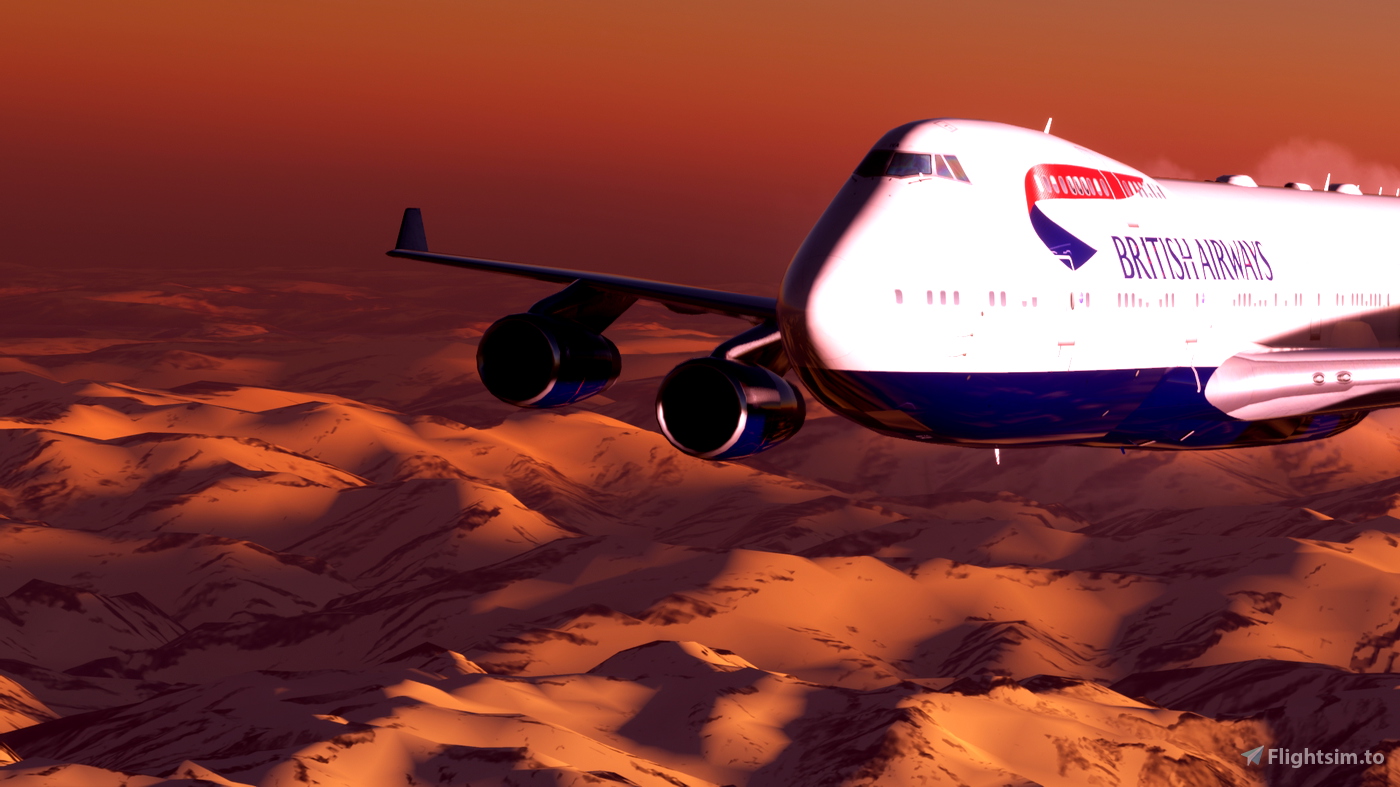 Threads - Boeing 747-400 Project I livery pack for Microsoft Flight ...