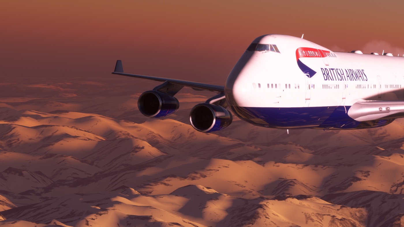 Boeing 747-400 Project I livery pack til Microsoft Flight Simulator | MSFS