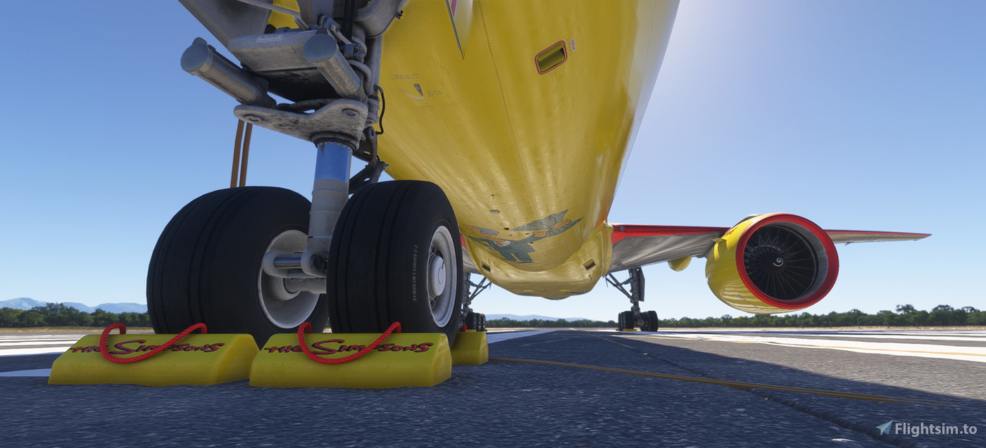Boeing 777-200ER Simpsons for Microsoft Flight Simulator | MSFS