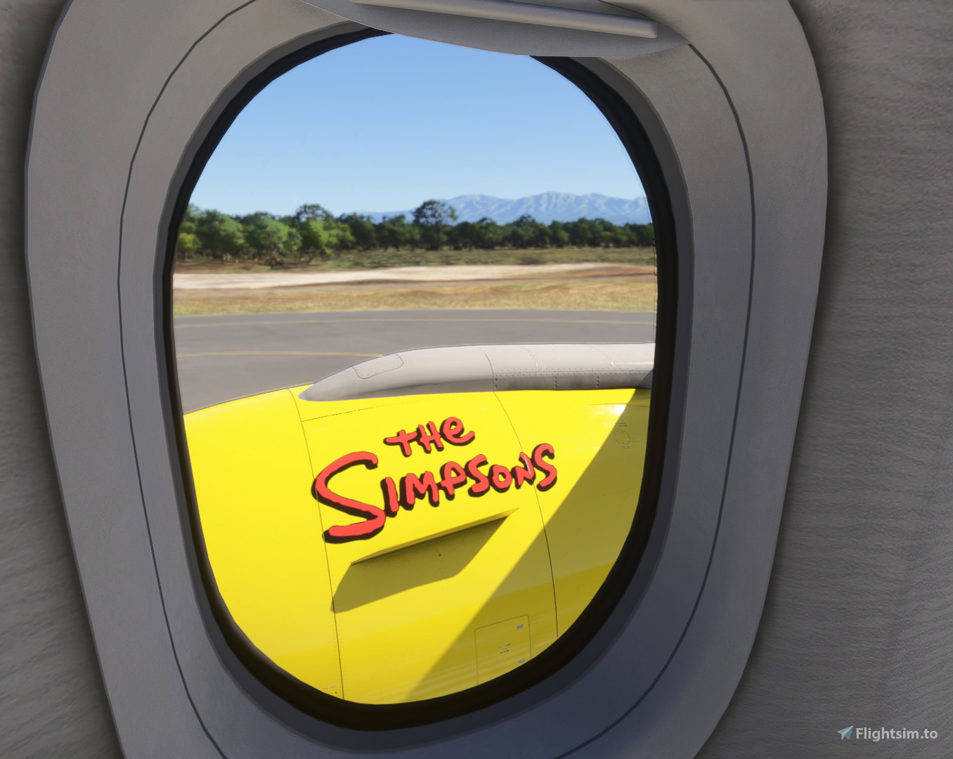 Boeing 777-200ER Simpsons for Microsoft Flight Simulator | MSFS
