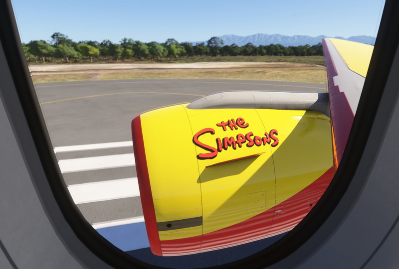 Boeing 777-200ER Simpsons for Microsoft Flight Simulator | MSFS