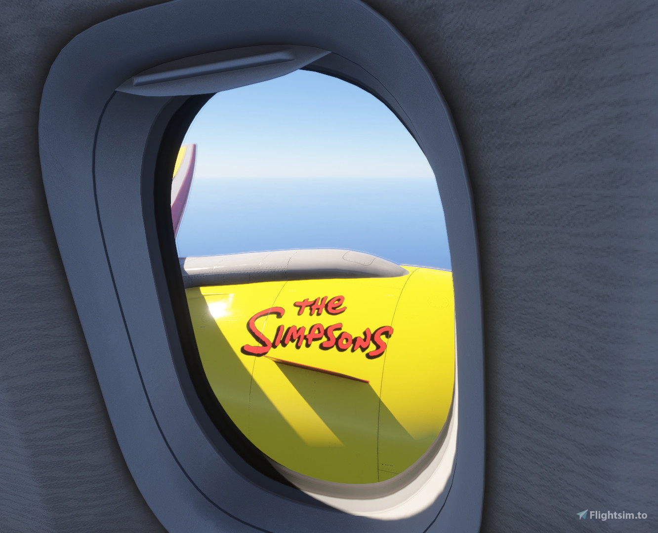 Boeing 777-200ER Simpsons for Microsoft Flight Simulator | MSFS