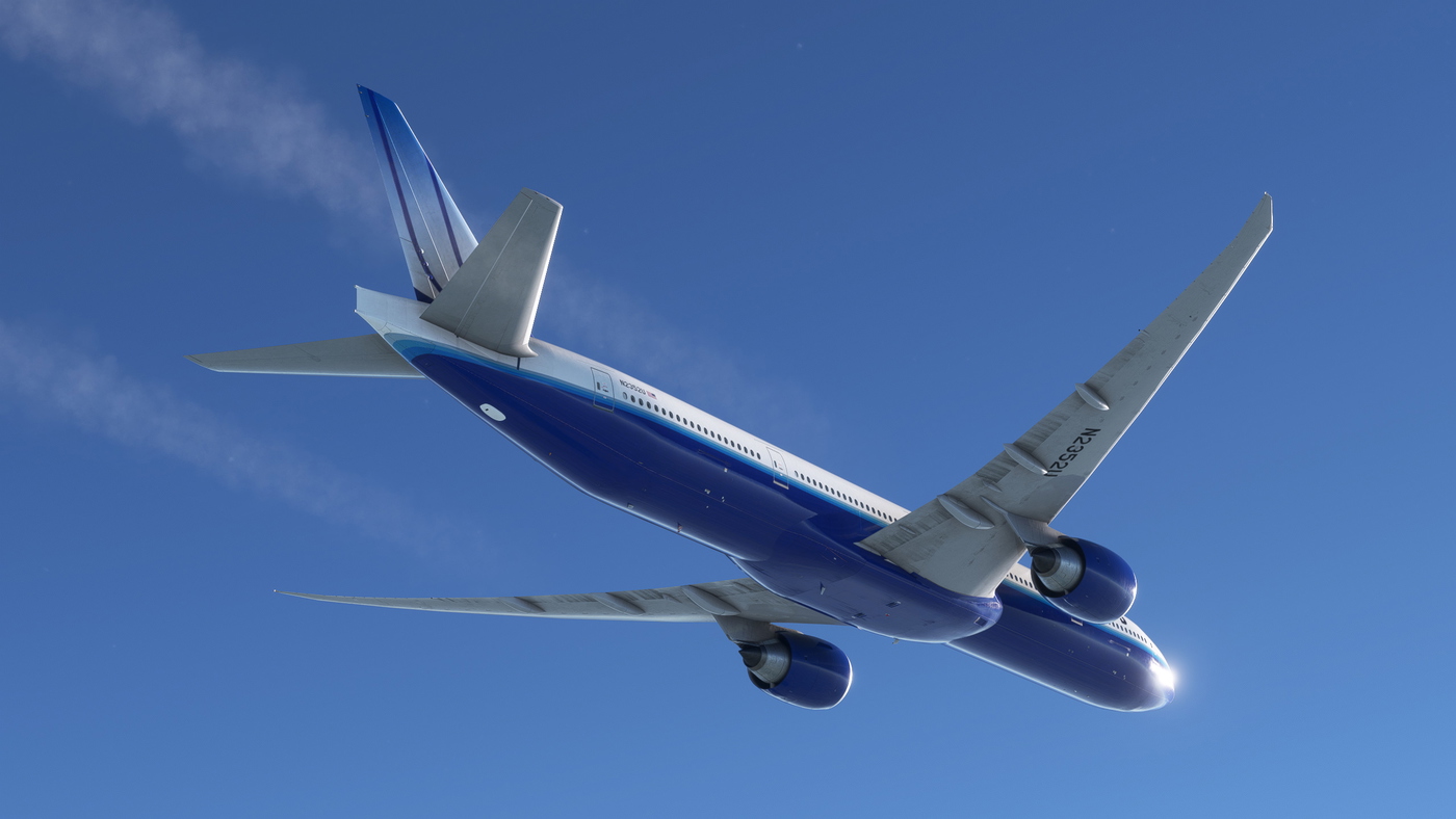 Boeing 777-300ER United "Blue Tulip" (N2352U) för Microsoft Flight ...