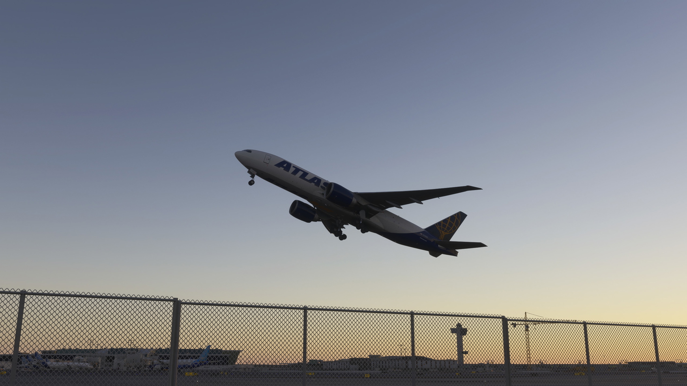 Boeing 77F Atlas Air (N722GT) のために Microsoft Flight Simulator | MSFS
