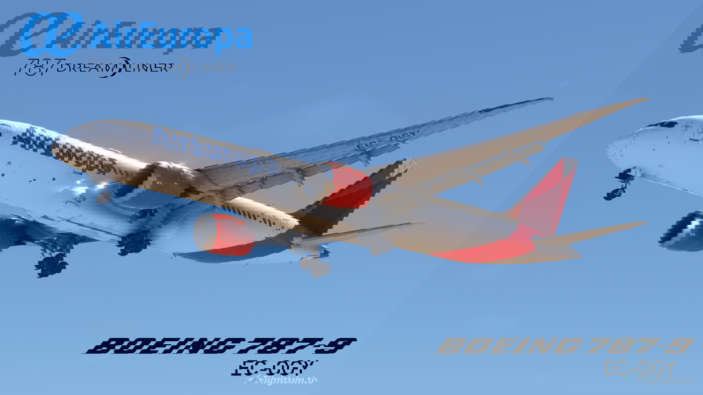 Boeing 787-9 Hybrid livery Air Europa & Avianca for Microsoft Flight ...
