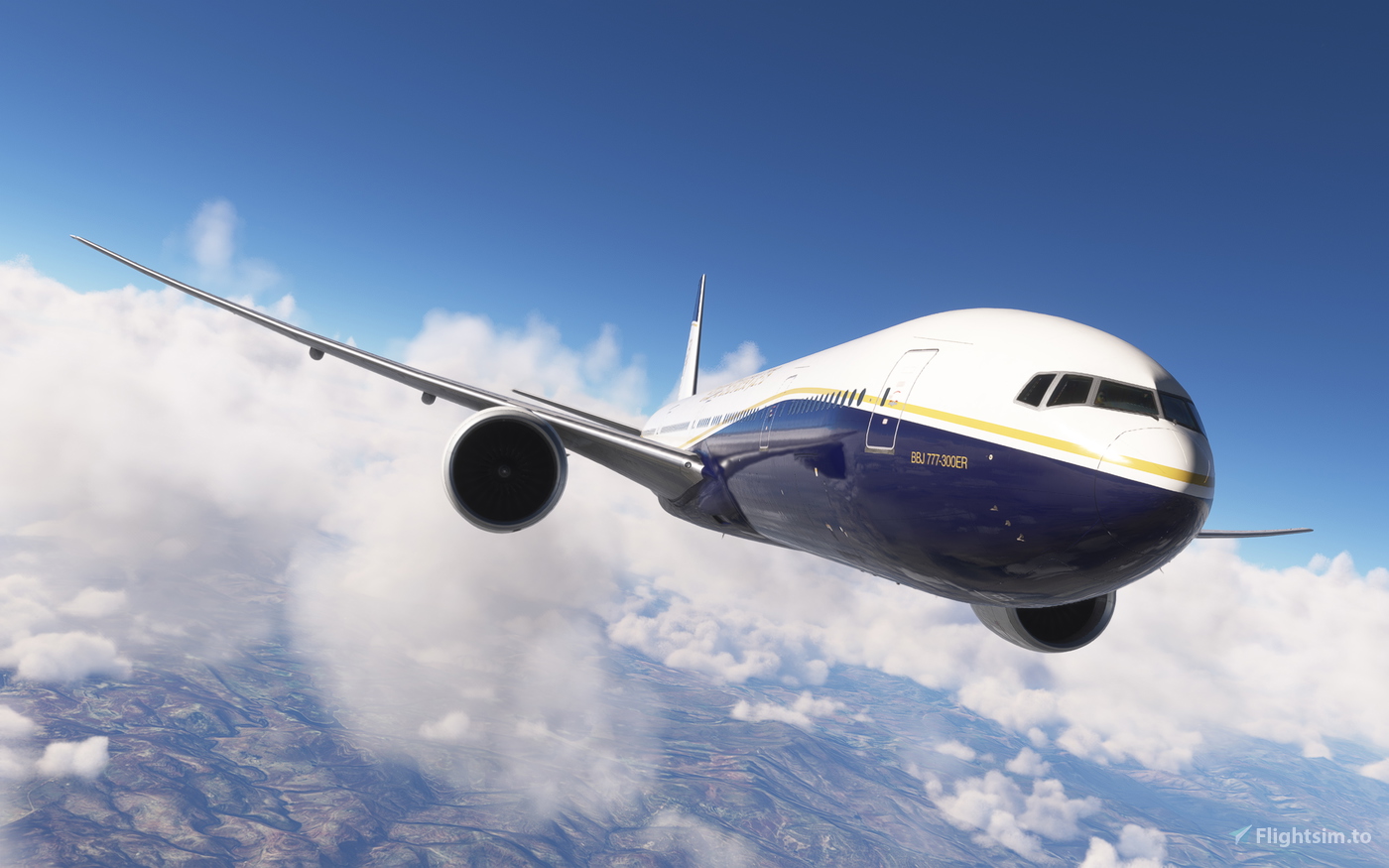 Boeing Business Jets 777-300ER PMDG N777BJ (Fictional) for Microsoft ...