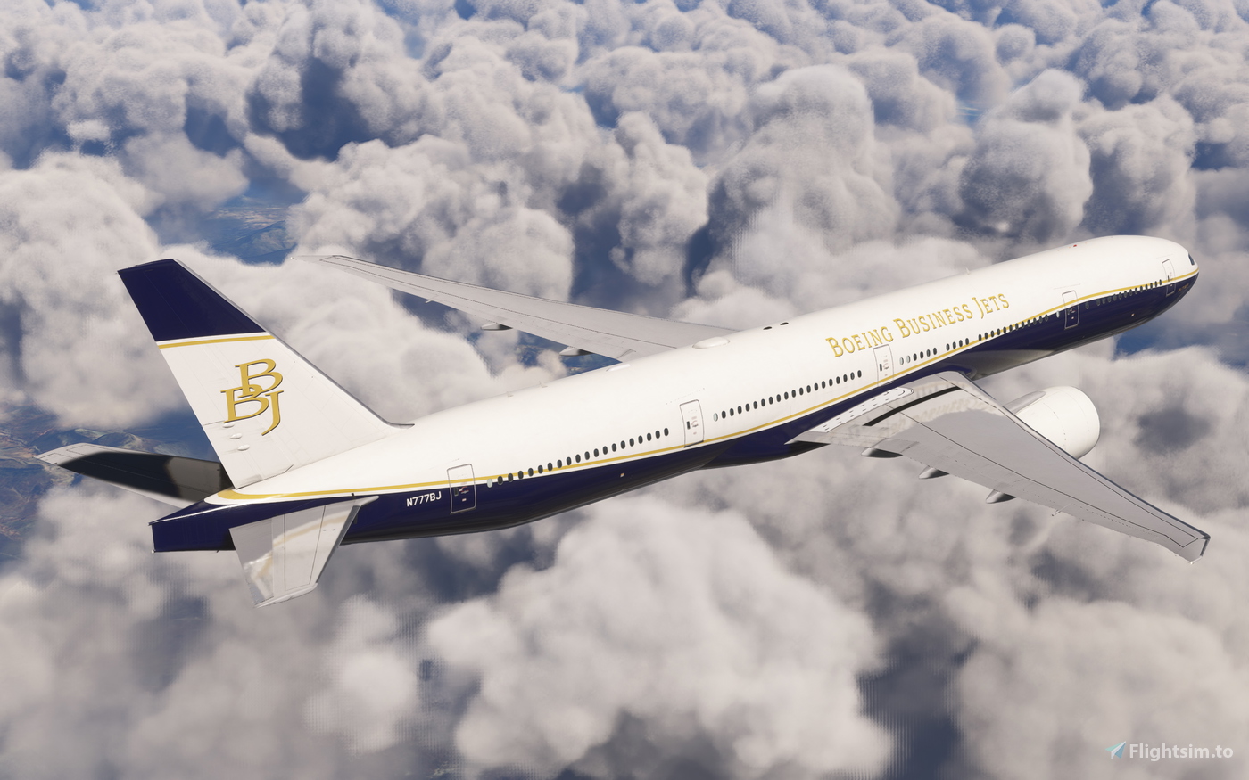 Boeing Business Jets 777-300ER PMDG N777BJ (Fictional) for Microsoft ...