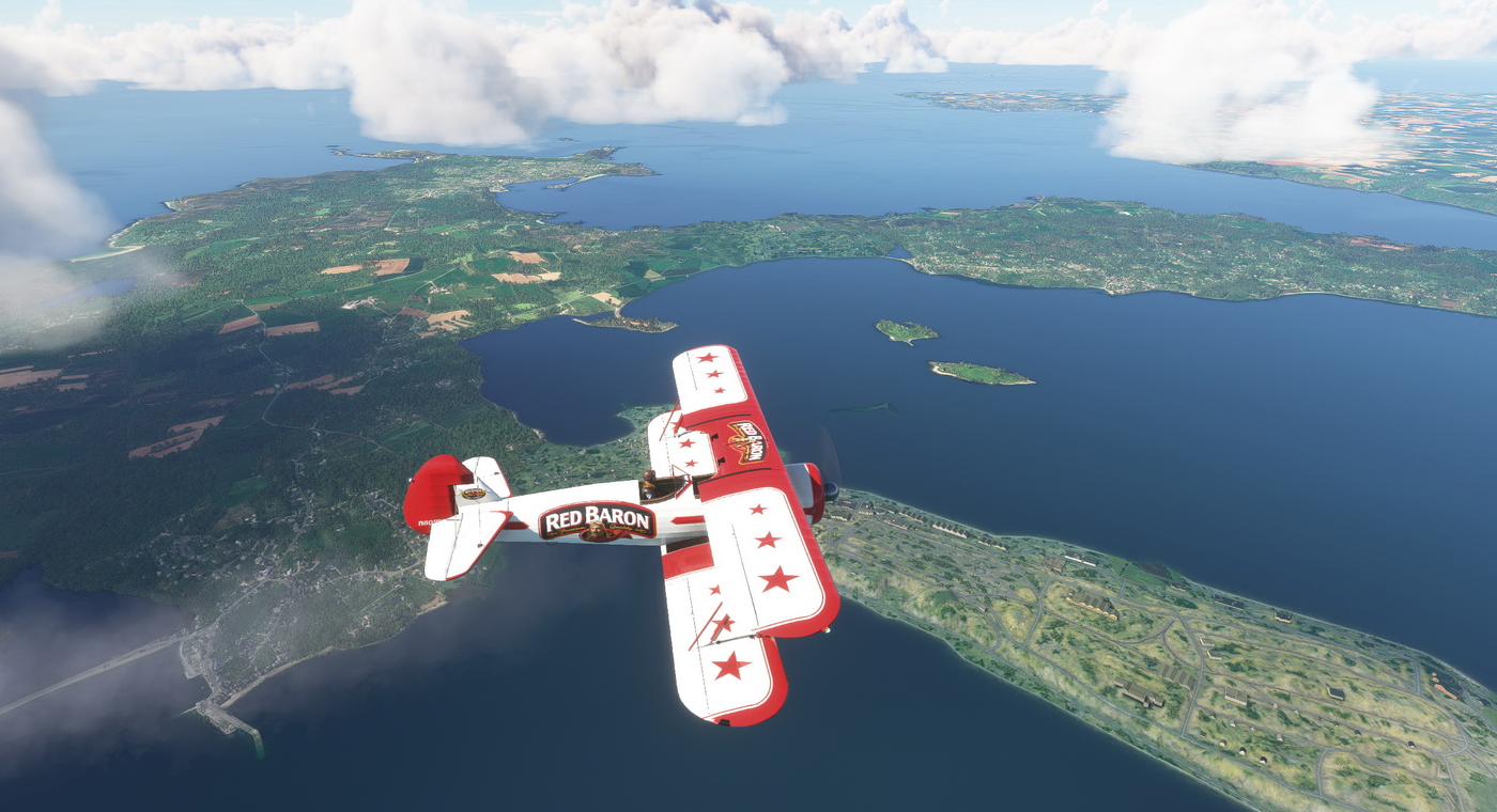 Boeing IB75A Super Stearman N805RB Red Baron Squadron pour Microsoft ...