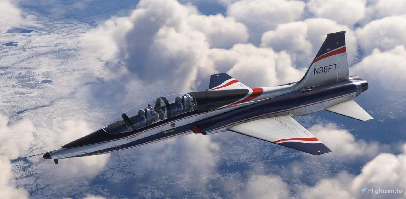 Boeing's Northrop T-38 Chase Plane for Microsoft Flight Simulator | MSFS
