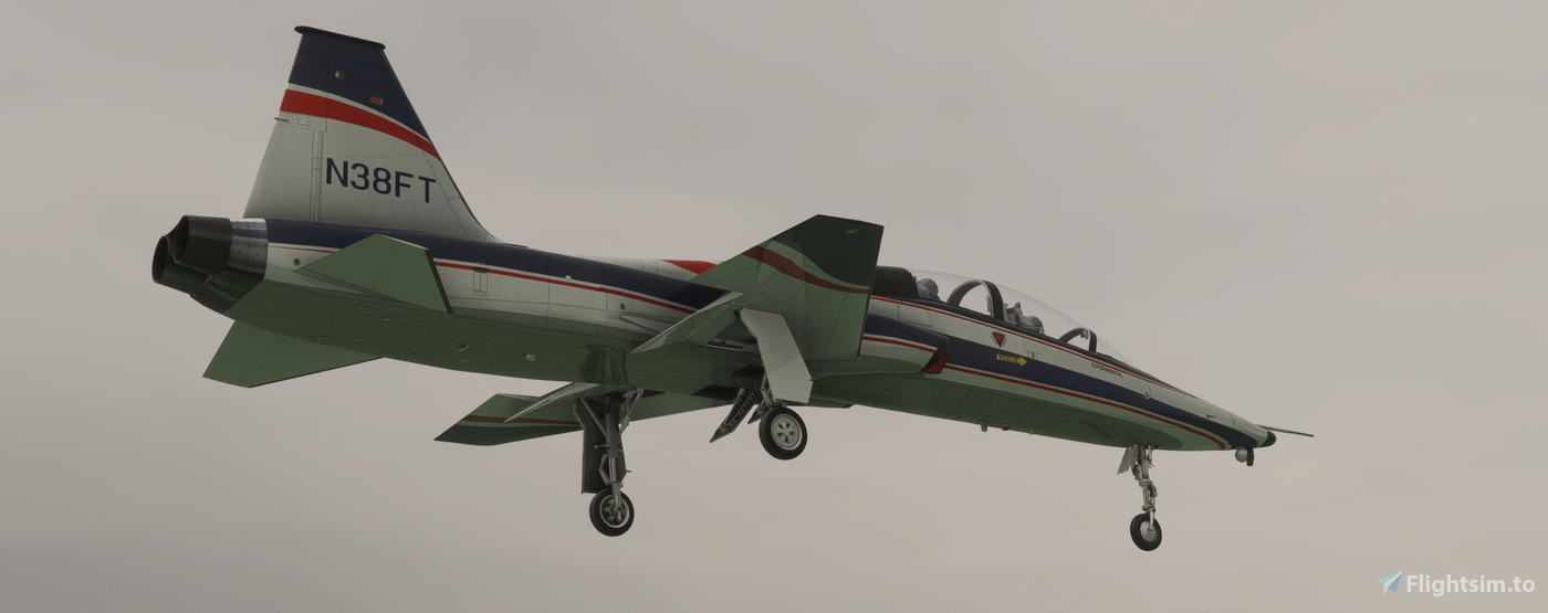 Boeing's Northrop T-38 Chase Plane のために Microsoft Flight Simulator | MSFS