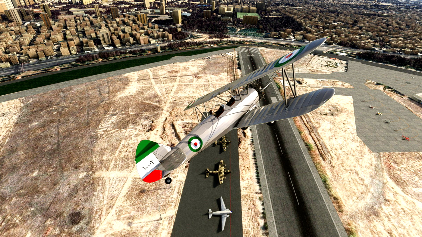 Boeing Stearman model 75 PT 13 Imperial Iranian Air Force for Microsoft ...