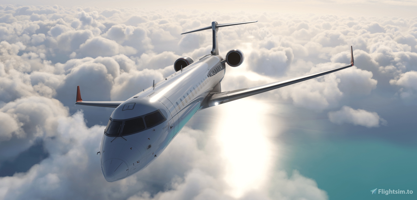 Bombardier CRJ 700 | N700VY | Voyager Aviation for Microsoft Flight Simulator | MSFS