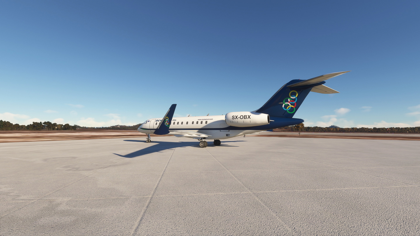Bombardier GL6T Olympic Air Executive "Fic" for Microsoft Flight ...