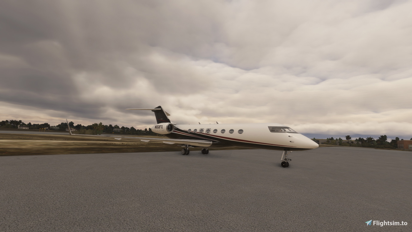 Bombardier GL6T_ G650_N650FX-N651FX FlexJet pour Microsoft Flight ...
